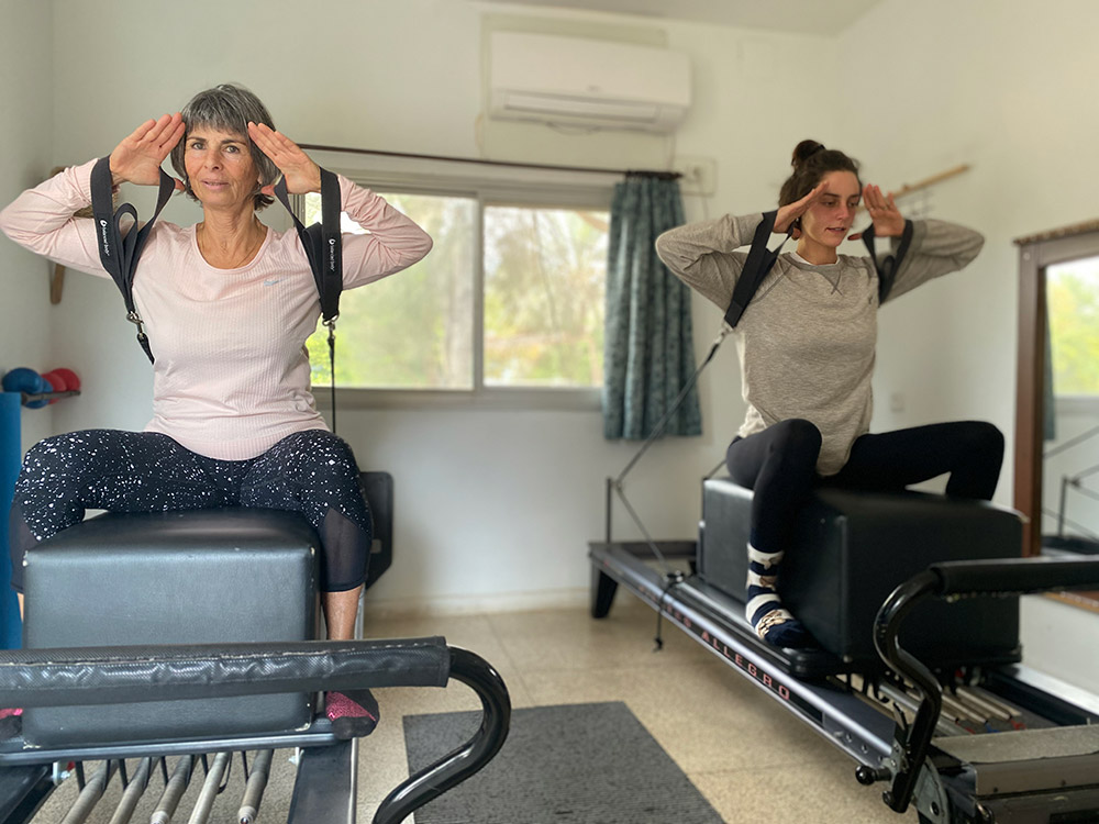 שיעורי פילאטיס בזום - Neot Semadar